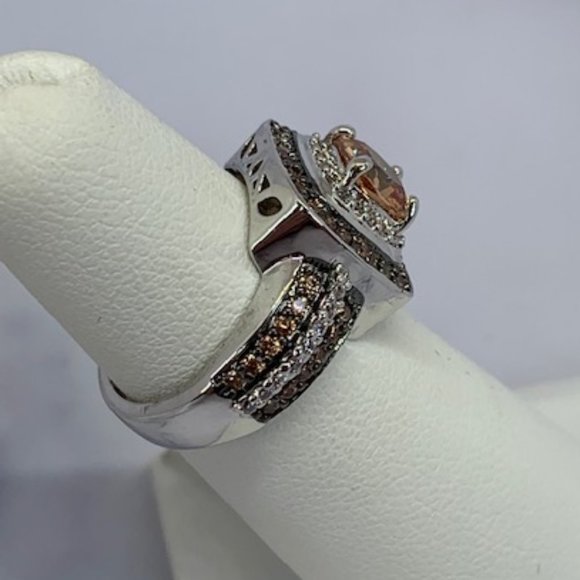 RS Covenant | Jewelry | Rs Covenant Sparkling Clear Chocolate Cz Ring ...